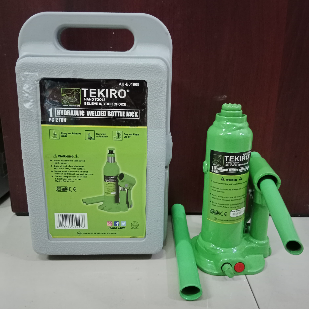 Jual TEKIRO dongkrak botol 2 Ton / hydraulic jack 2 ton Tekiro AU ...