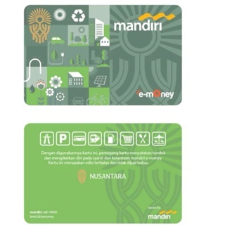 Jual EMONEY CARD MANDIRI ETOLL CARD EDISI IKN NUSANTARA LANDSCAPE ...