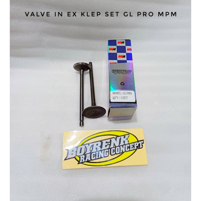 Jual KLEP SET VALVE SET IN EX GLPRO SERIES MPM-BOYRENK | Shopee Indonesia