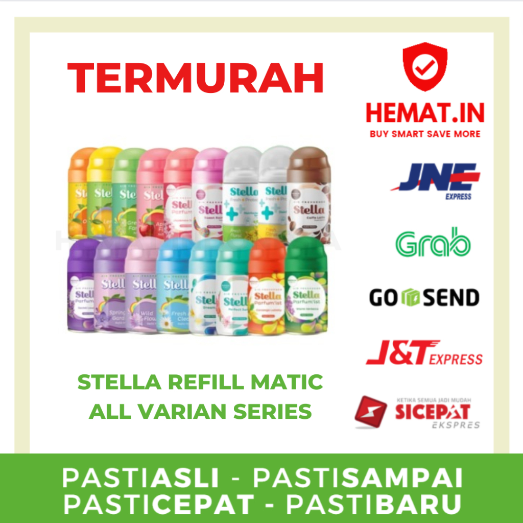 Jual REFILL STELLA MATIC STELLA ISI ULANG MESIN STELLA 160 ML 160 ML ...