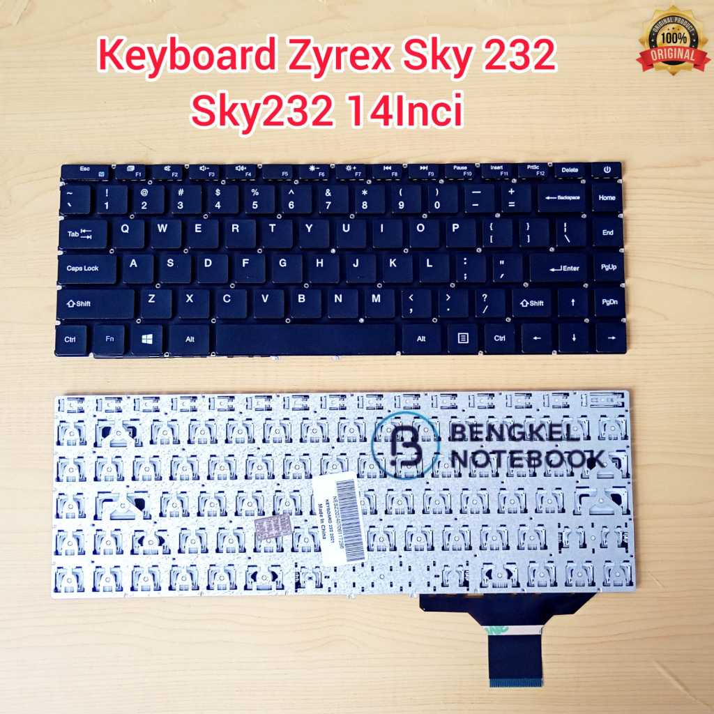 Jual Keyboard Zyrex Sky 232 Sky232 14inch | Shopee Indonesia