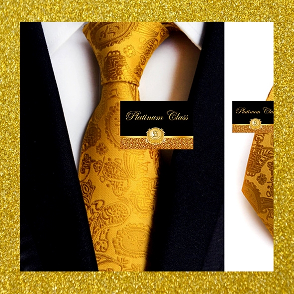 Jual Dasi Batik Pria warna gold emas Platinum Class | Shopee Indonesia