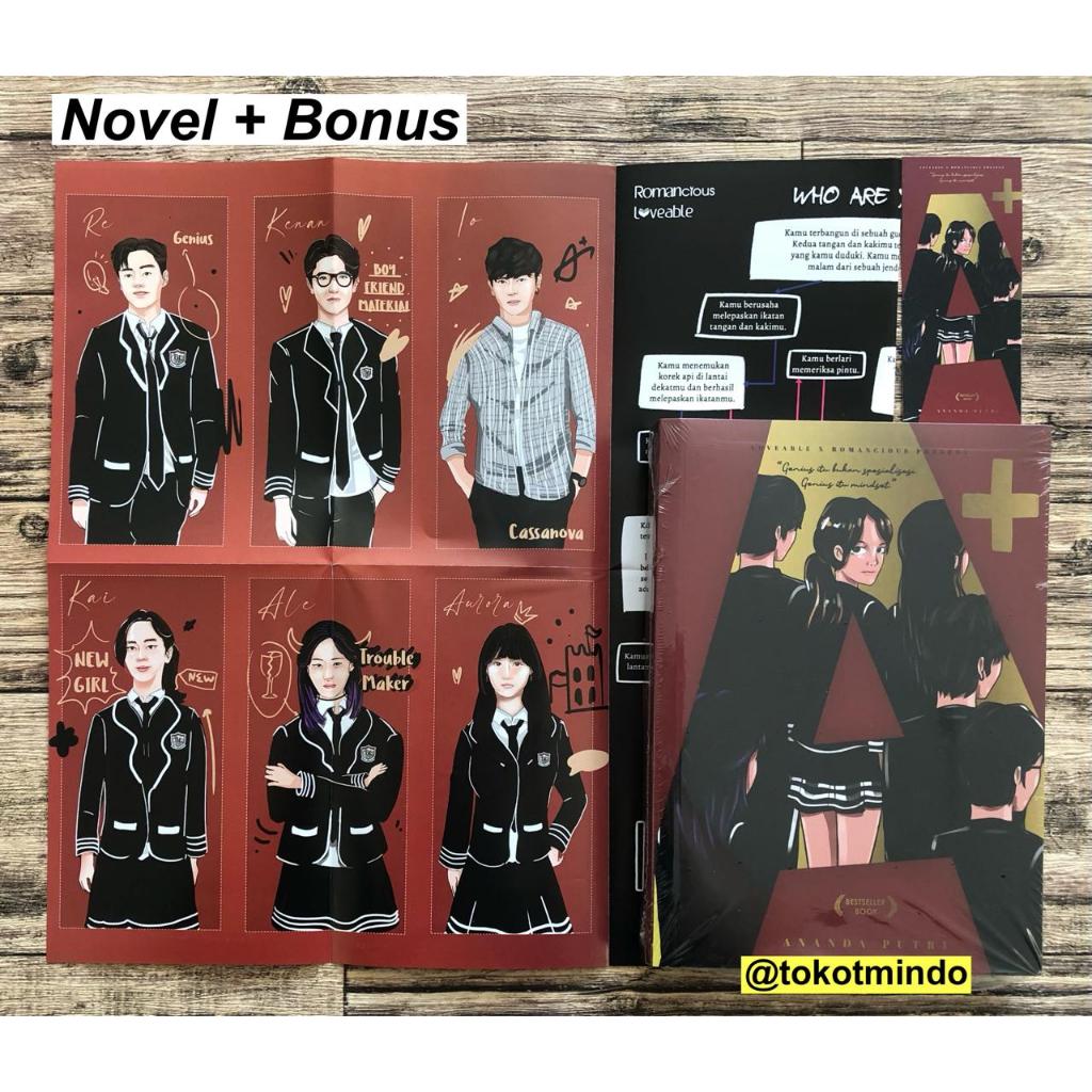 Jual ORIGINAL Novel A+ (Ananda Putri) A plus + Bonus - Penerbit ...