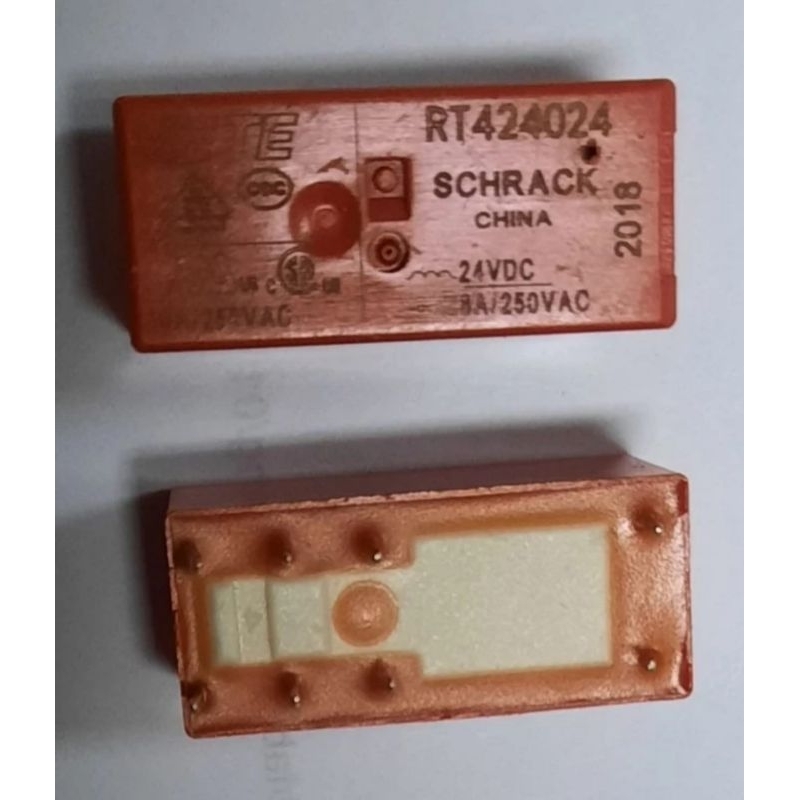 Jual Schrack RT424024 Power Relay 24vdc 8Pin/Kaki Schrack RT424024 ...