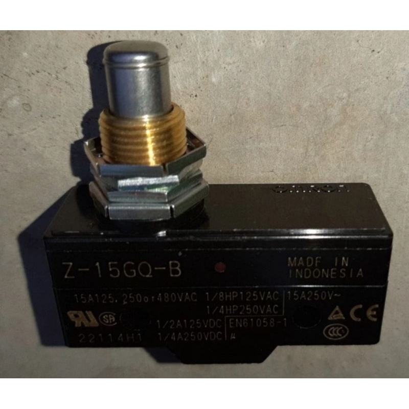 Jual Omron Z-15GQ-B Limit switch New Original Omron Z-15GQ-B Limit switch New Original | Shopee ...