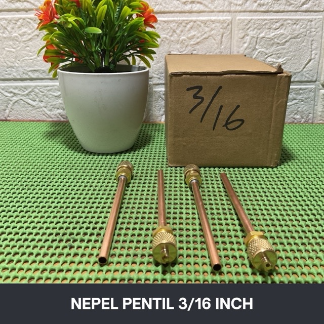 Jual PENTIL PENGISIAN FREON KULKAS 3/16 LUBANG KECIL MERK ASP | Shopee Indonesia