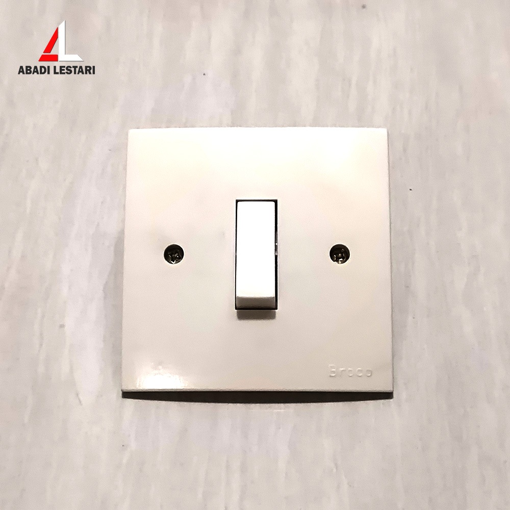 Jual SAKLAR ENGKEL BROCO / SAKLAR TUNGGAL IB BROCO / SAKLAR ENGKEL ...