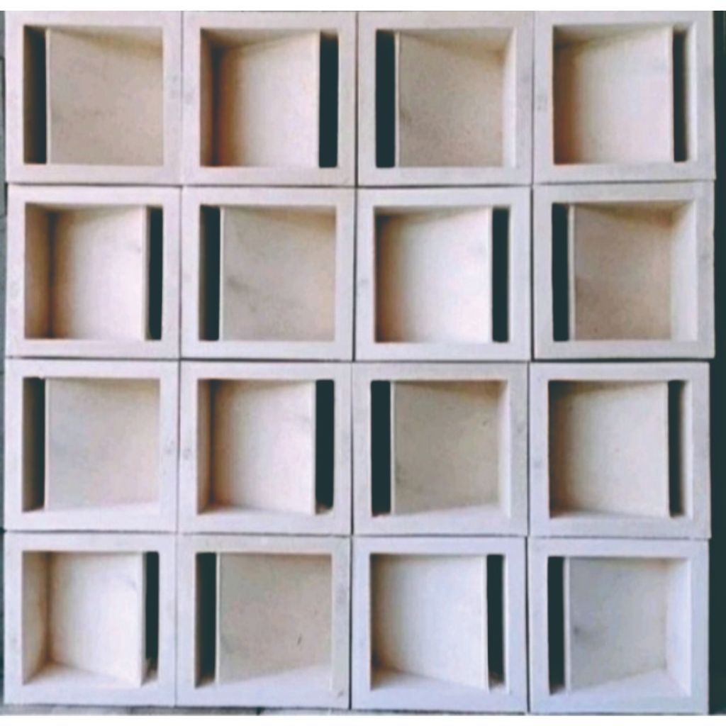 Jual Roster beton minimalis/Roster motif nako tersedia warna merah, abu ...