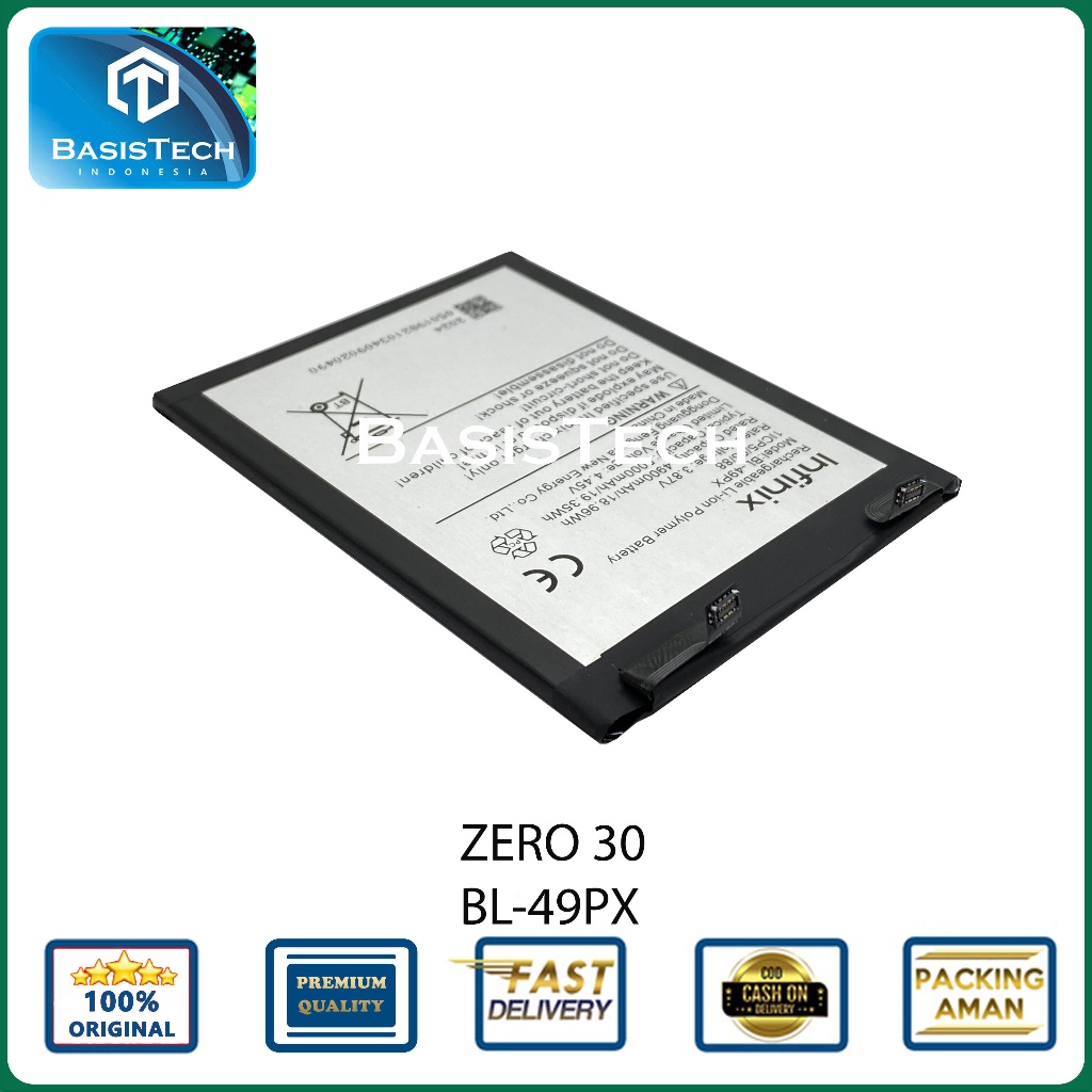 Jual BATERAI INFINIX ZERO 30 - BL-49PX ORIGINAL QUALITY | Shopee Indonesia