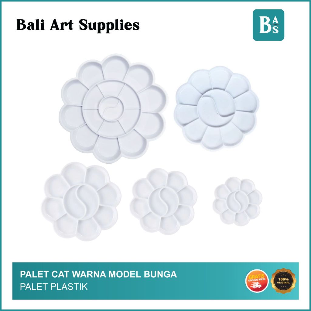 Jual Palette Bunga Plastic Diameter 8,5 / 11,5 / 13 / 14,5 / 18,5cm ...