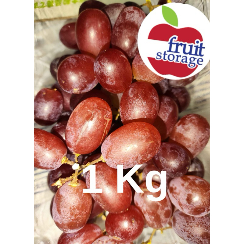 Jual Buah Anggur Crimson Merah Seedless Import fresh seedless segar ...