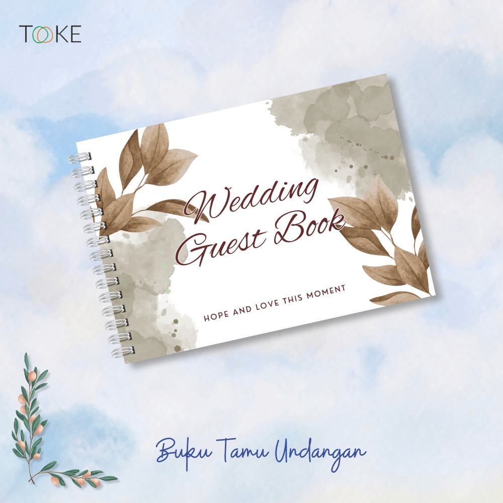Jual BUKU TAMU PERNIKAHAN / GUEST BOOK WEDDING / BUKU TAMU PESTA PERNIKAHAN | Shopee Indonesia