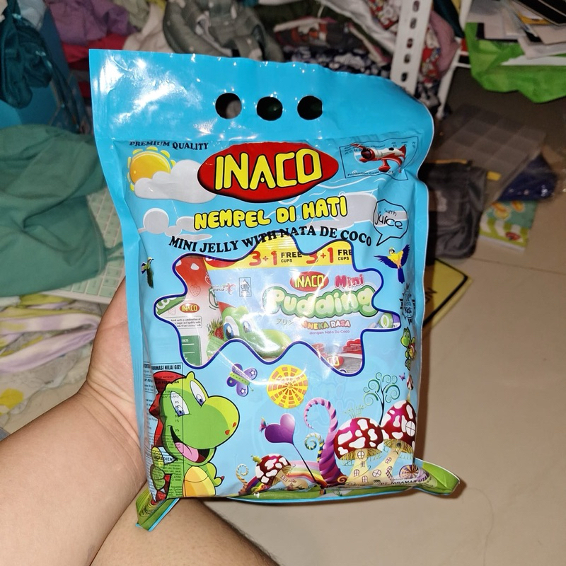 Jual INACO Jelly nata de coco paket bundle 450gram | Shopee Indonesia