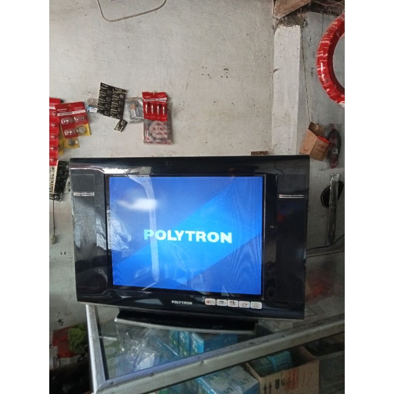 Jual Tv tabung polytron 21inci slim | Shopee Indonesia