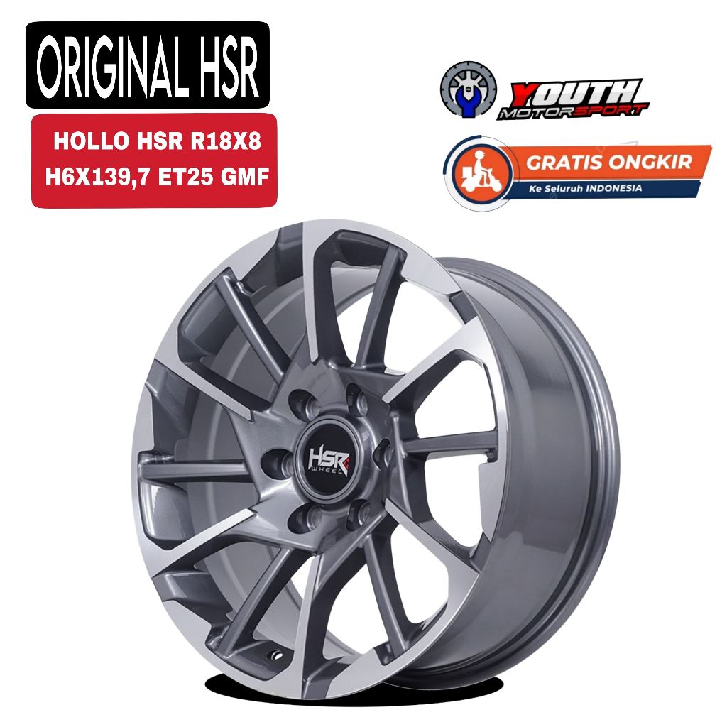 Jual VELG R18 ORIGINAL HSR HOLLO UNTUK FORTUNER,PAJERO,HILUC,TRITON DLL ...