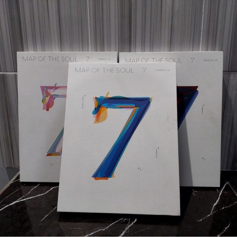 Jual BACA DESK‼️ UNSEALED ALBUM BTS MOTS 7 MAP OF THE SOUL VER 1 3 4 ...