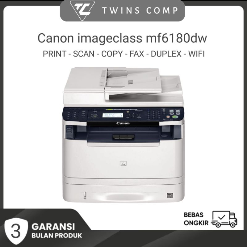 Jual printer Canon imageCLASS MF6180dw mesin fotocopy multifungsi ...