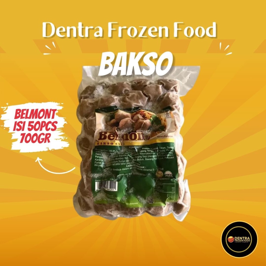 Jual BAKSO BELMONT ISI 50PCS 700GR, KEJU 10PCS | Shopee Indonesia