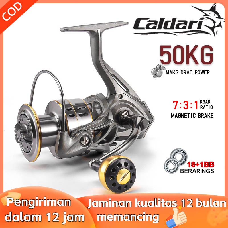 Jual [Indonesia Spot] Reel 8000 power handle Reel Pancing Spinning 5.7 ...
