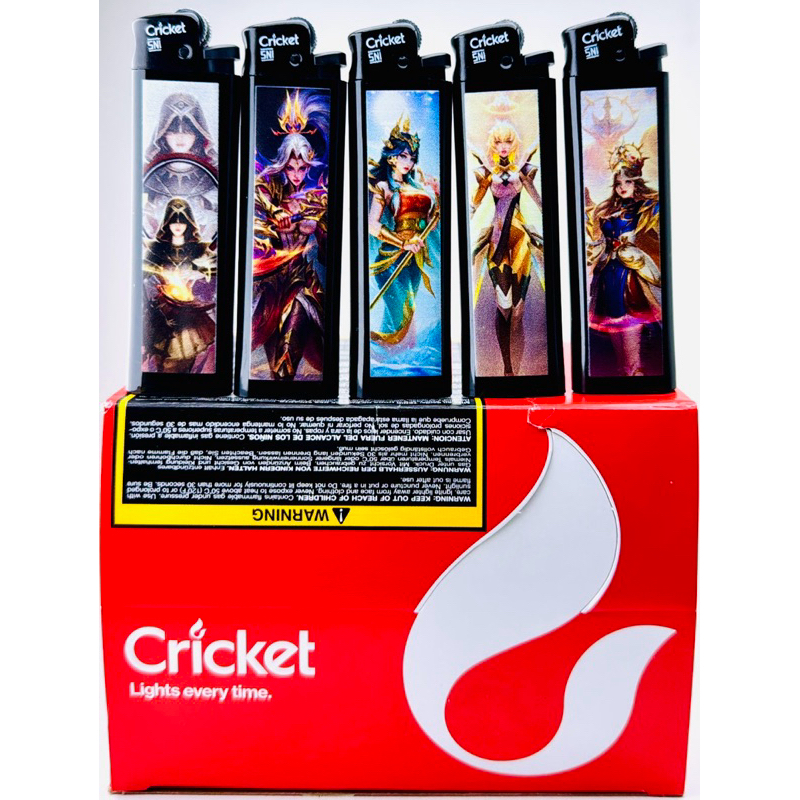 Jual Korek cricket custom ML ( 5 pcs ) | Shopee Indonesia