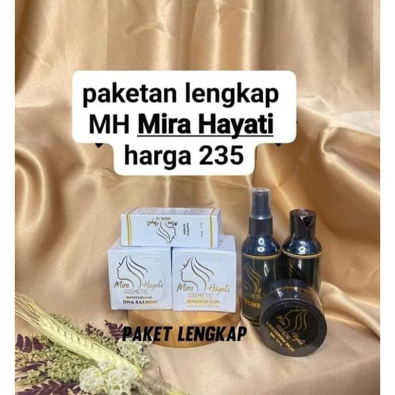 Jual Mira hayati skincare MH cosmetik BPOM ORI paket lengkap Mira Hayati cosmetic | Shopee Indonesia