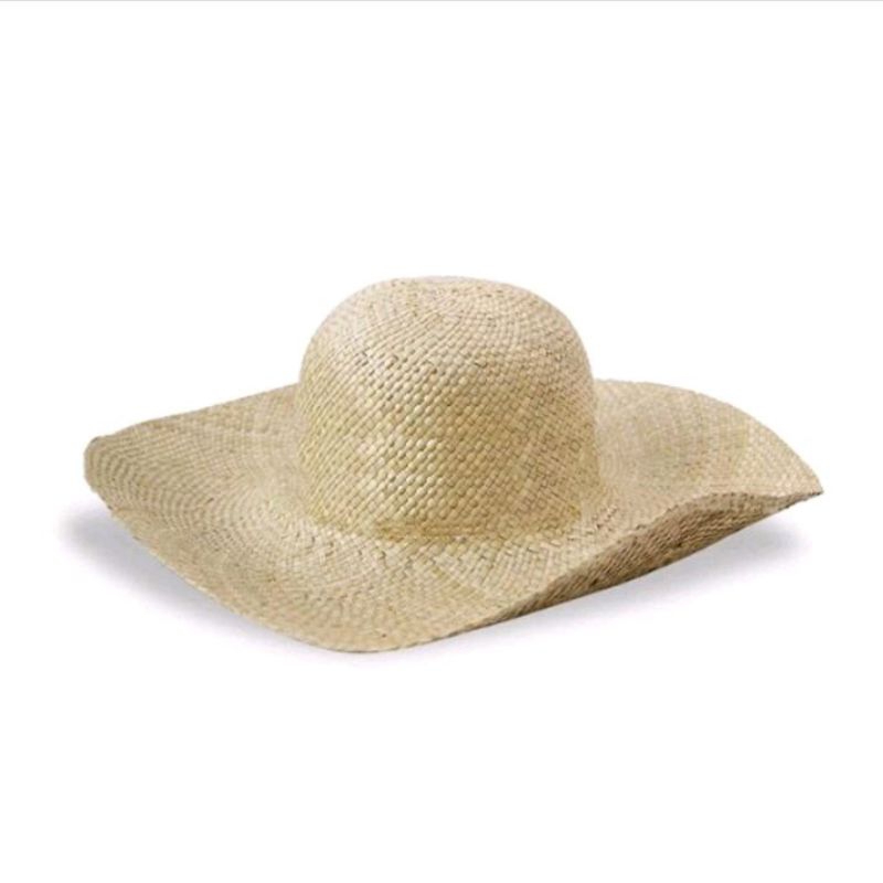 Jual Topi Anyaman Pandan Topi Anyam Petani Nelayan Pelindung Kepala ...