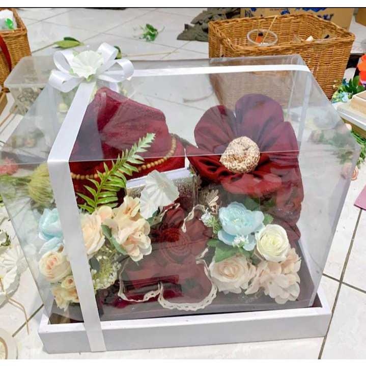 Jual Box kotak mahar pernikahan kotak hantaran minimalis size S 20x30cm ...