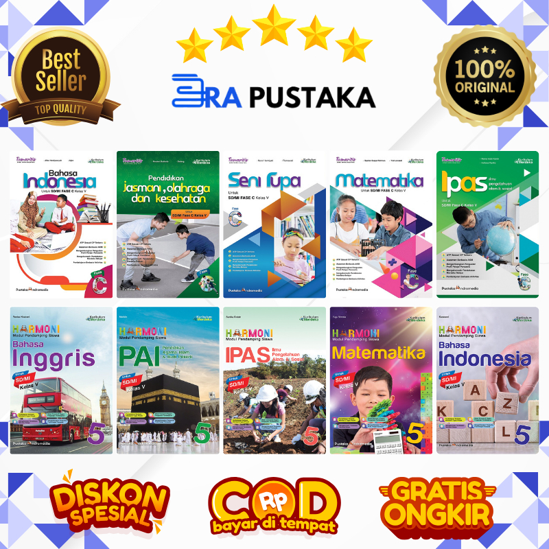 Jual Buku Modul TUMARITIS & HARMONI - Matematika, Bahasa Indonesia ...