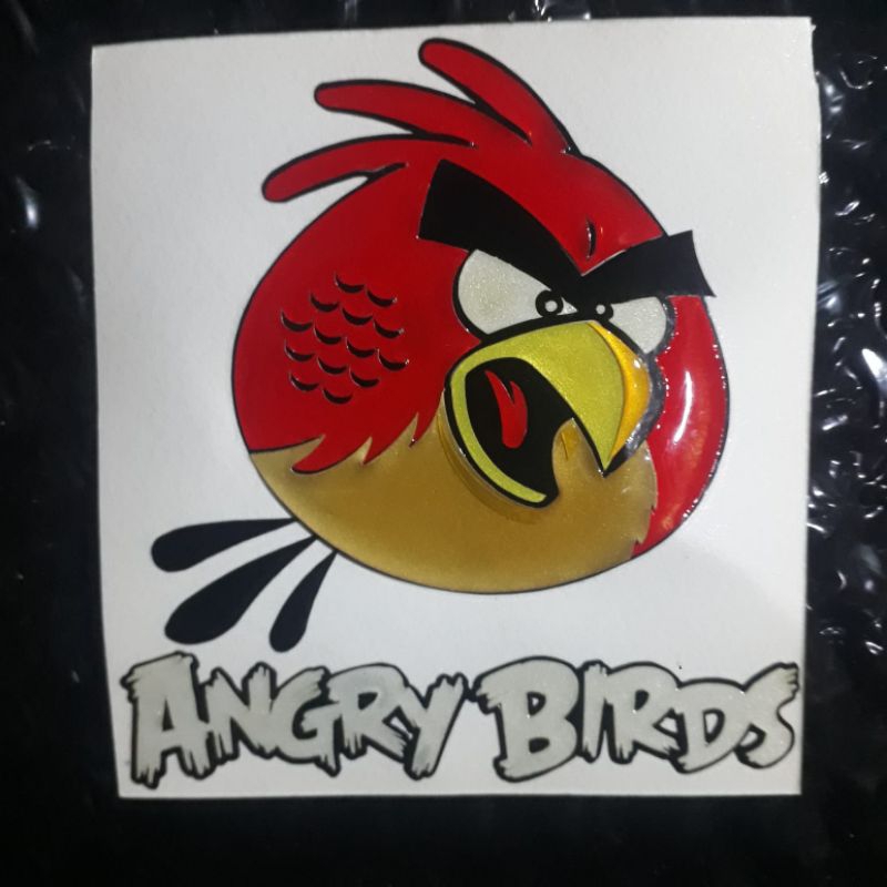 Jual Stiker angry bird sticker timbul emblem motor mobil | Shopee Indonesia