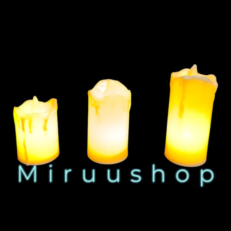 Jual Lilin elektrik LED premium hias korea aesthetic lilin natal lilin ...