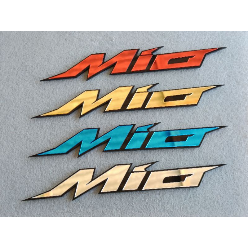Jual Logo motor MIO Emblem Akrilik timbul Mio | Shopee Indonesia
