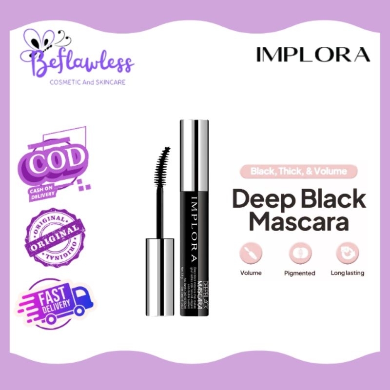 Jual IMPLORA DEEL BLACK MASCARA | Shopee Indonesia