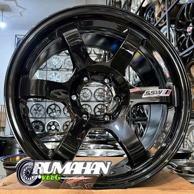 Jual Jual velg racing mobil 18 TE37 ORIGINAL SSW velg racing mobil r18 ...