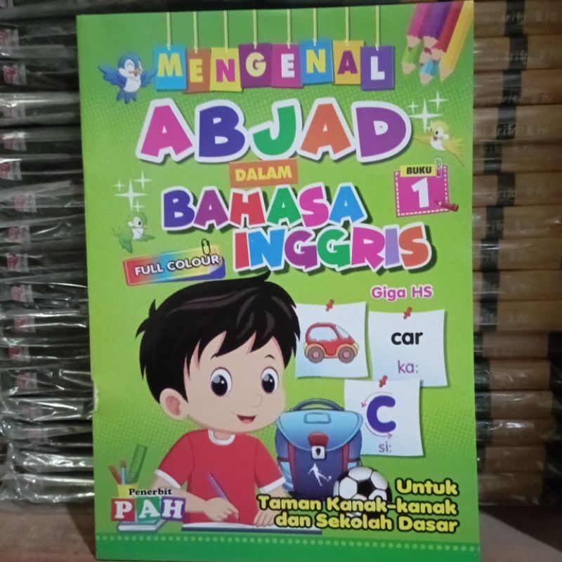 Jual BUKU UNTUK ANAK TK DAN SD MENGENAL ABJAD DALAM BAHASA INGGRIS 1 ...