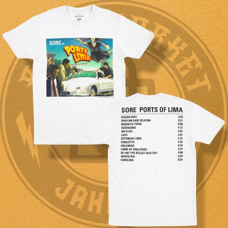 Jual Sore - Ports Of Lima Official Rocknation x Sore Band | Shopee ...