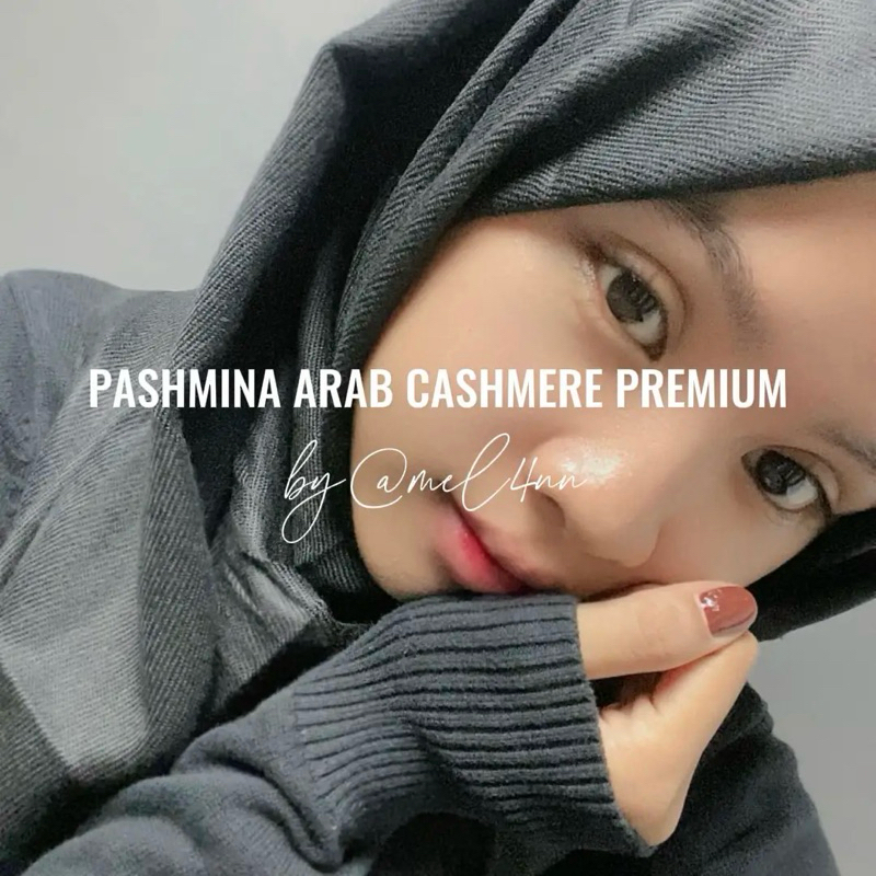 Jual pashmina arab cashmere premium by@mel4nn (warna bisa berbeda ...