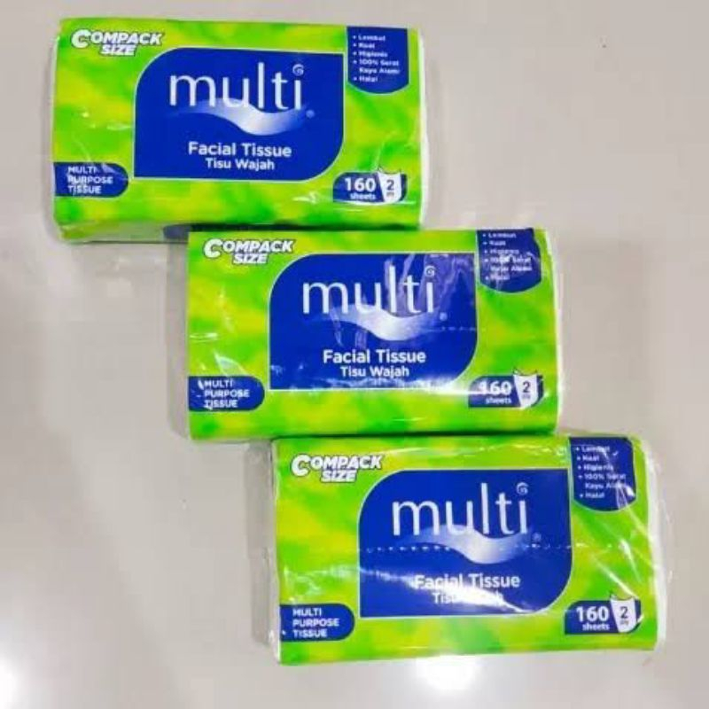 Jual PAKET MURAH TISU/TISSUE MULTI 160 SHEET ( 2 PCS ) | Shopee Indonesia