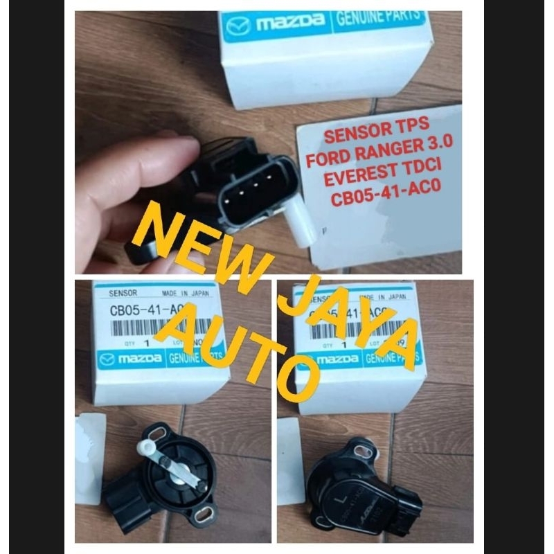 Jual SENSOR TPS THROTTLE POSITION SENSOR GAS FORD RANGER 3.0CC EVEREST TDCI CB05-41-AC0 OEM ...