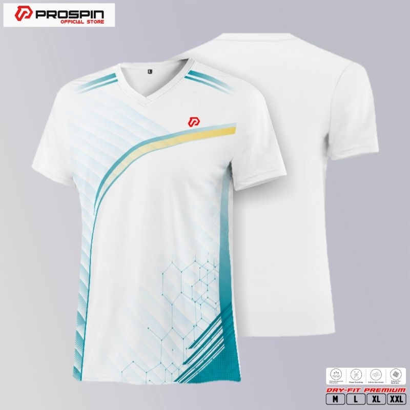 Jual Prospin Stylist Baju Olahraga Jersey Badminton Premium Dewasa ...