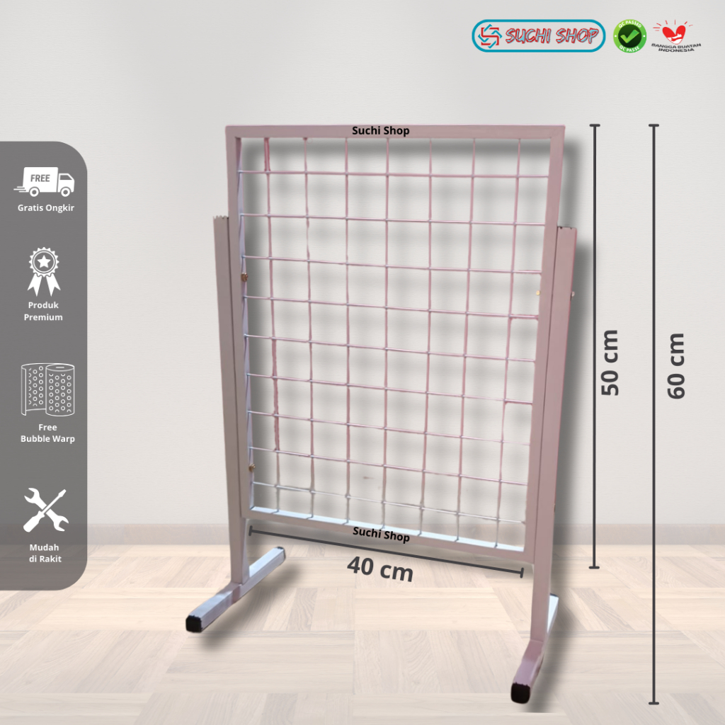 Jual Rak Display Ram Aksesoris UKURAN : 40x50 | Shopee Indonesia