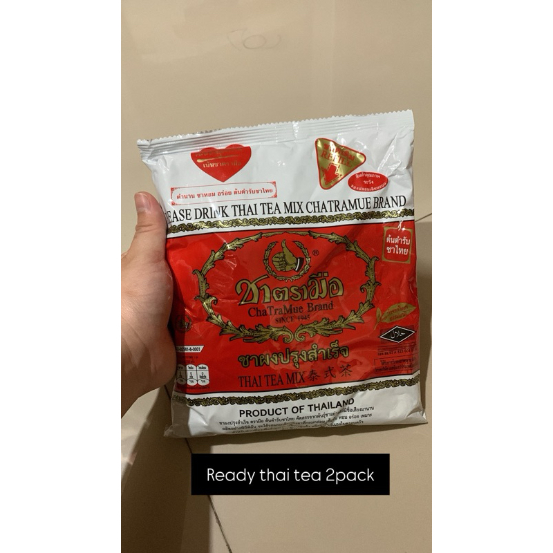 Jual Thai Tea Cha Tramue 400gr || READYSTOK | Shopee Indonesia