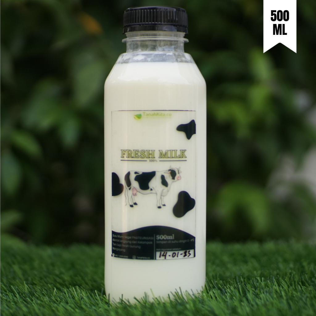 Jual Susu Sapi Murni Pasteurisasi 500 ML I 100% Fresh Didapatkan ...