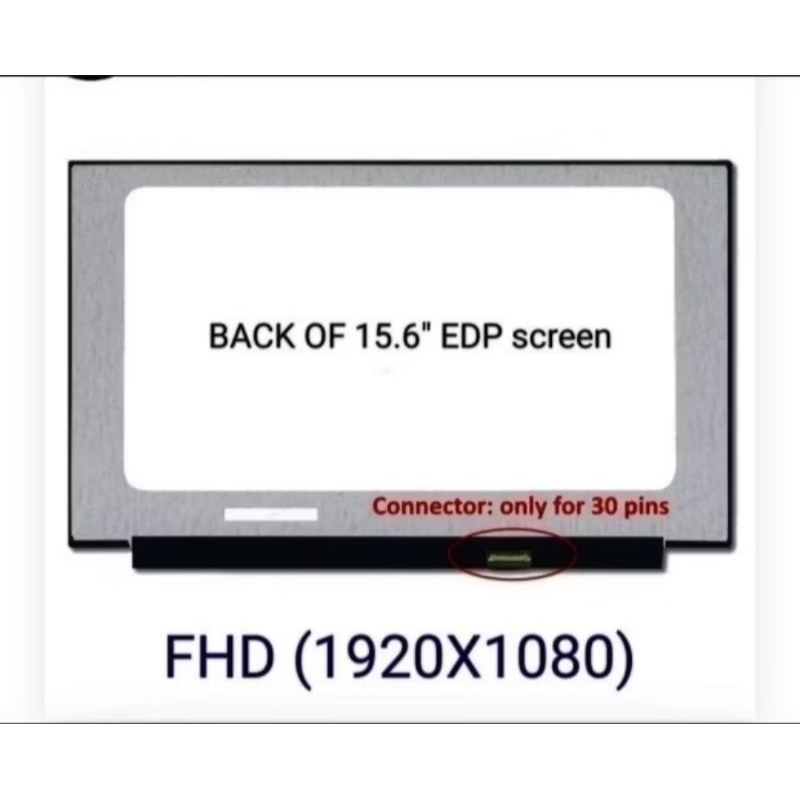 Jual Layar LED LCD Laptop MSI MS-16R3 B156HAN02.1 Full HD 15.6 inch 30 ...