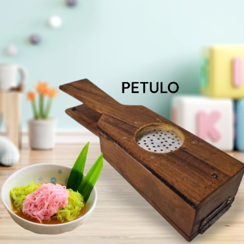 Jual cetakan petulo/cetakan putu Mayang/cetakan akar kelapa.cetakan kue ...