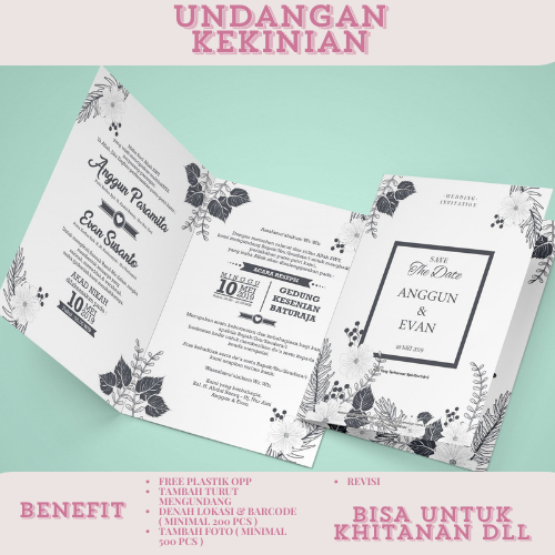 Jual Undangan Rustik Undangan Unik Undangan Pernikahan kekinian free ...