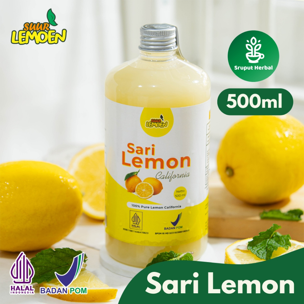 Jual Sari Lemon Suur Lemoen / Air Lemon Murni BPOM/ Minuman Diet 250ml ...