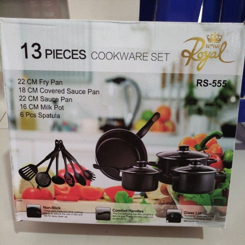 Jual PROMO 13 pieces cookware set | Shopee Indonesia