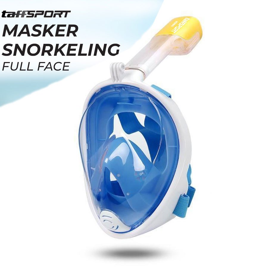 Jual TaffSPORT Snorkle Mask Diving Alat Selam Snorkling Masker Full ...