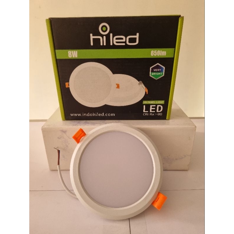 Jual Lampu LED Panel Ring Plafon Downlight Inbow Hiled 8w/3000K, 4000K ...