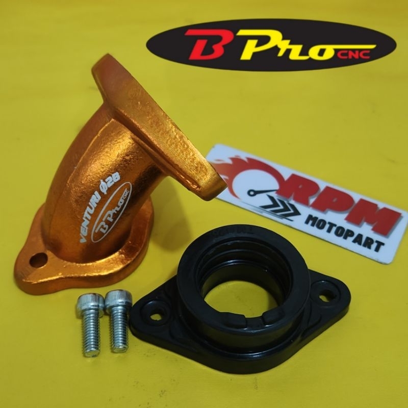 Jual Intake Intek Manifold Pendek Miring BPro Bebek Sleep Engine Jupiter Supra Kharisma Shogun ...